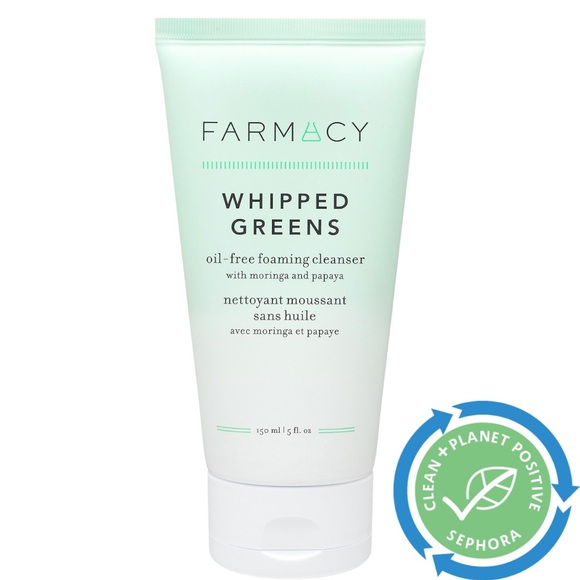 Farmacy | Skincare | Farmacy Whipped Greens Oilfree Foaming Cleanser ...